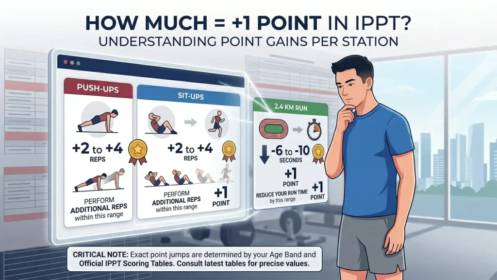 How IPPT Points Are Calculated: Reps, Seconds & Score Tables